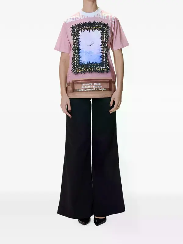 Moschino Graphic-print Oversized T-shirt