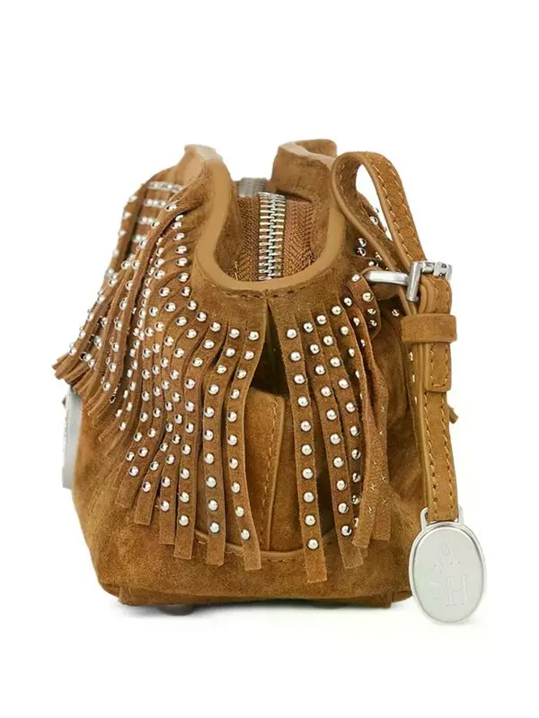 Ash July Fringes Stud-embellished Shoulder Mini Bag