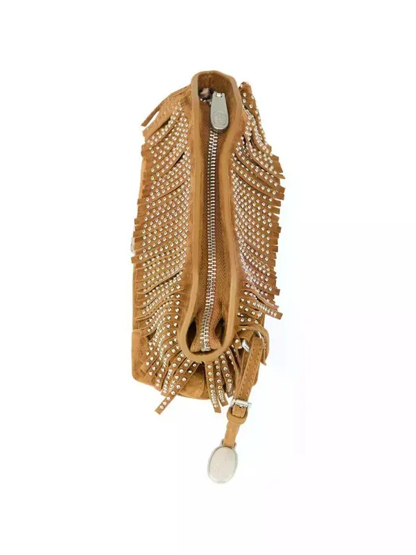 Ash July Fringes Stud-embellished Shoulder Mini Bag
