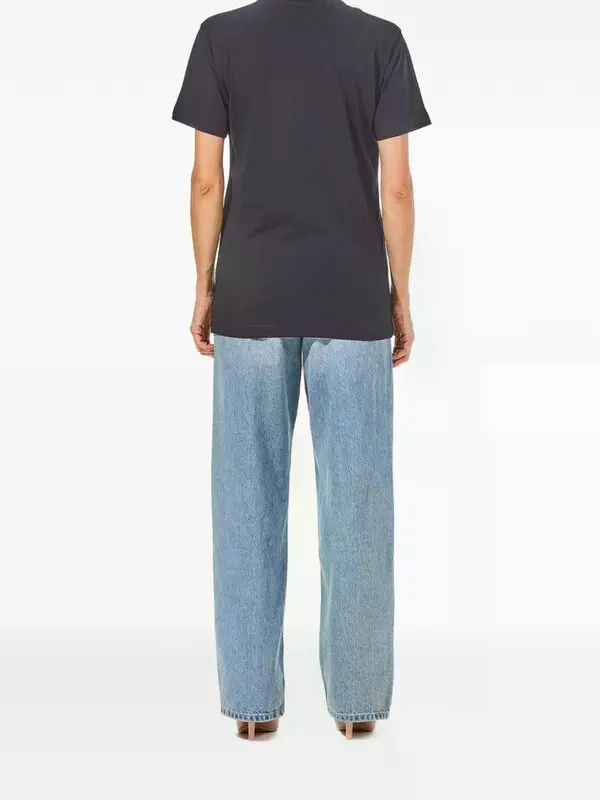 Moschino Laurel Crown Logo-print T-shirt
