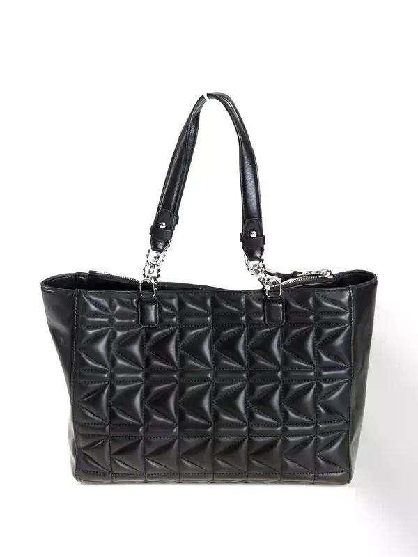 Karl Lagerfeld Quilted Leather Tote Bag