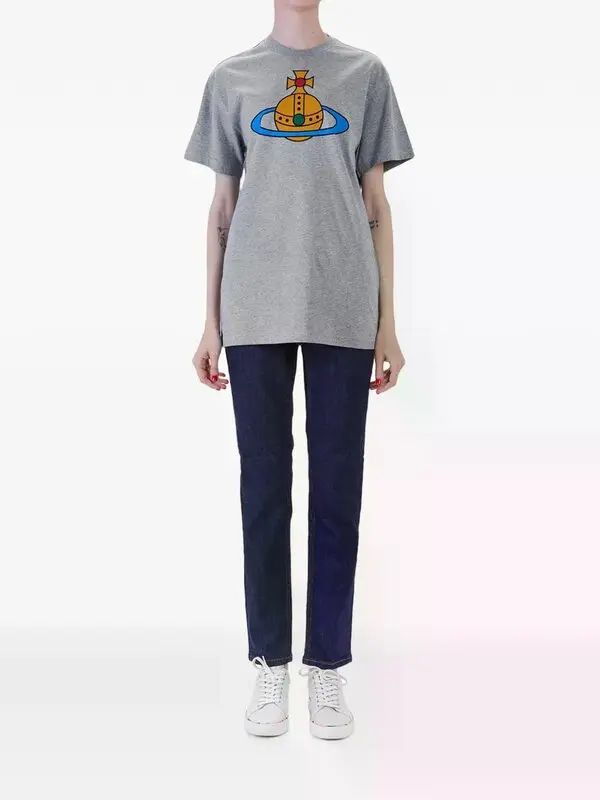 VIVIENNE WESTWOOD Orb-print Oversized T-shirt