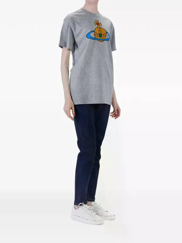 VIVIENNE WESTWOOD Orb-print Oversized T-shirt