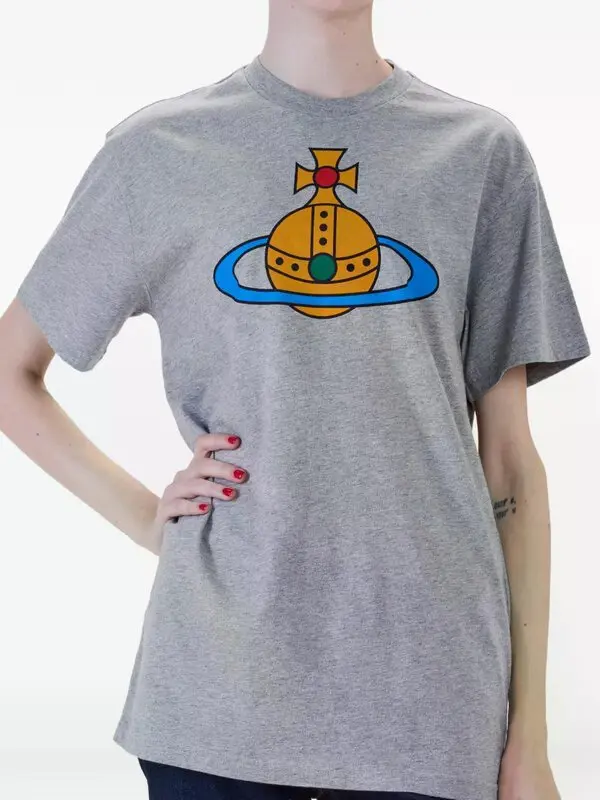 VIVIENNE WESTWOOD Orb-print Oversized T-shirt