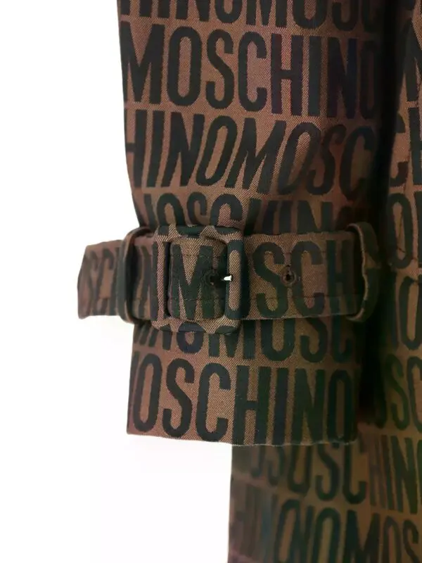 Moschino Logo-lettering Raincoat