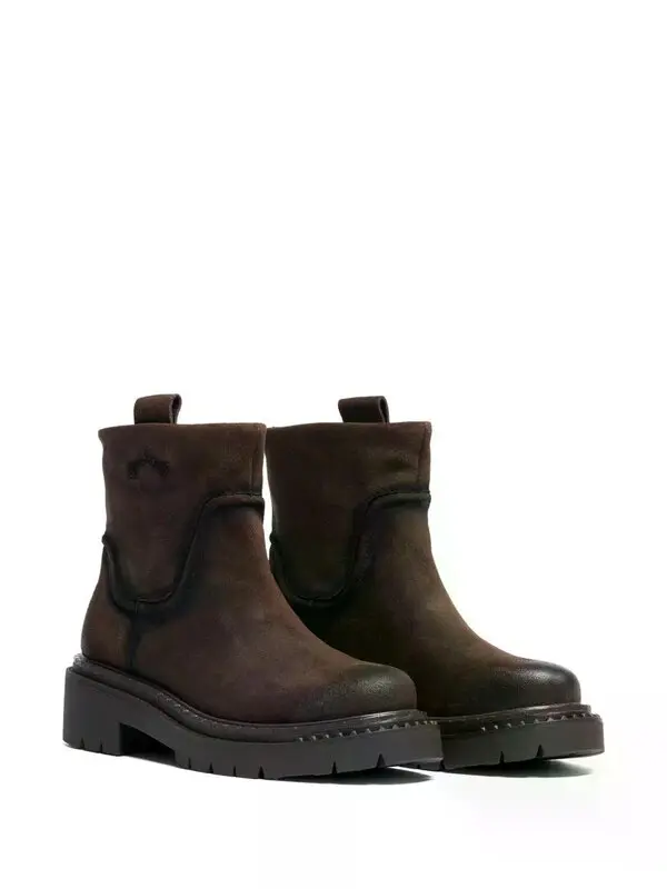 Ash Duffie Suede Ankle Boots