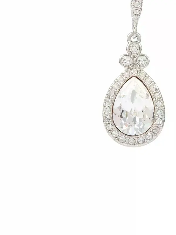 Givenchy 2000s Crystal-embellished Dangle Earrings