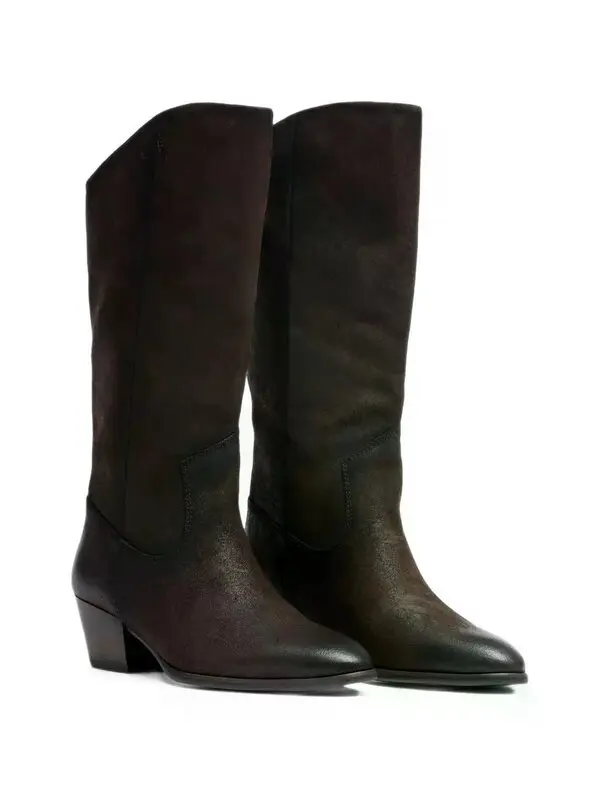 Ash Freedom Leather Cowboy Boots