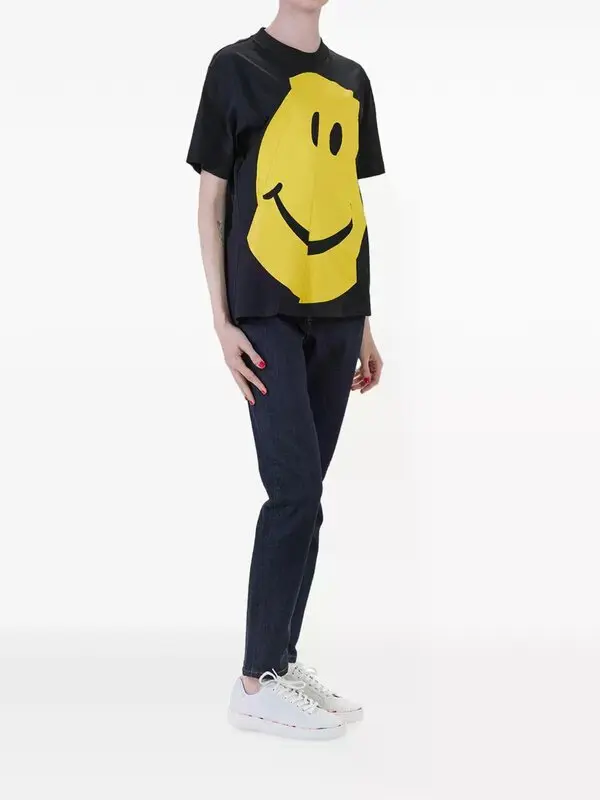 Moschino Asymmetric Smiley T-shirt
