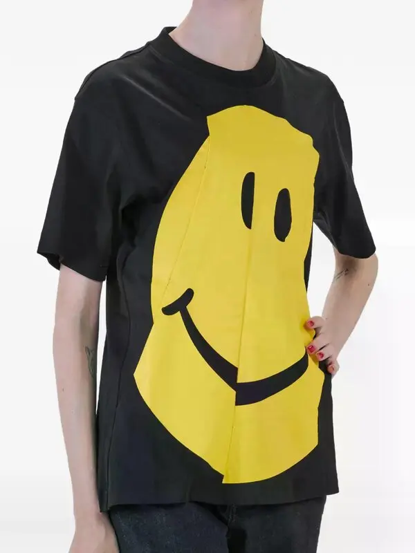 Moschino Asymmetric Smiley T-shirt