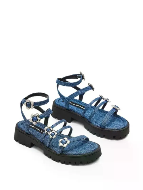 Marc Jacobs Gladiator Kiki Buckle-fastening Flat Sandals