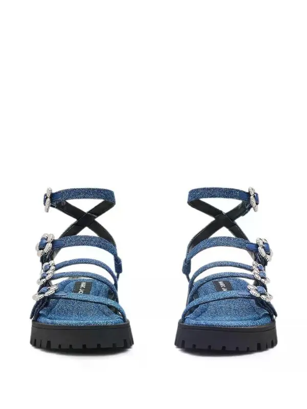 Marc Jacobs Gladiator Kiki Buckle-fastening Flat Sandals
