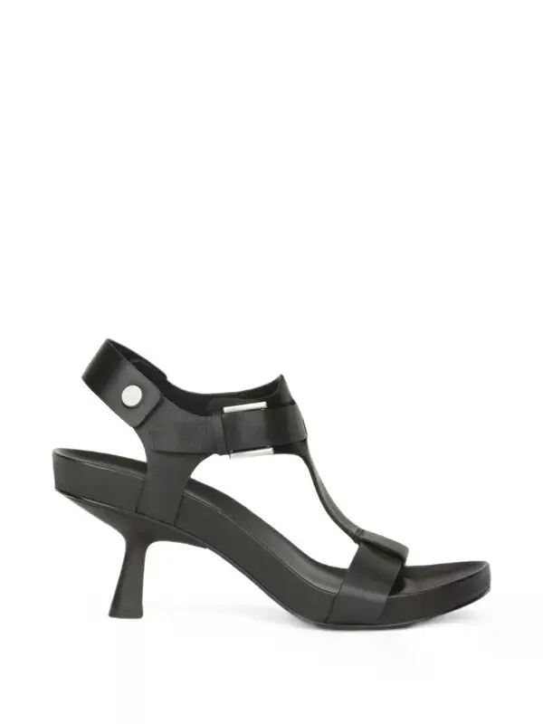 Ash Josh T-bar Buckle-fastening Sandals - Black