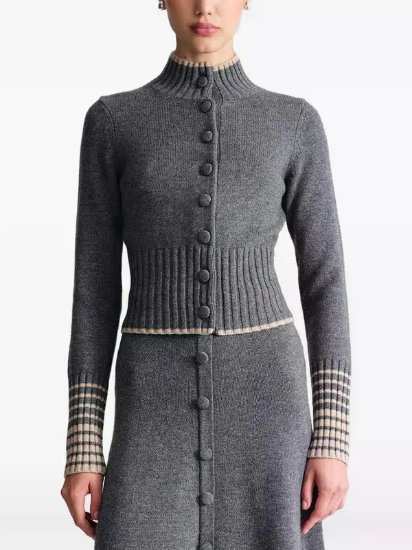 Cara Cara Bowery Ribbed-knit Cardigan