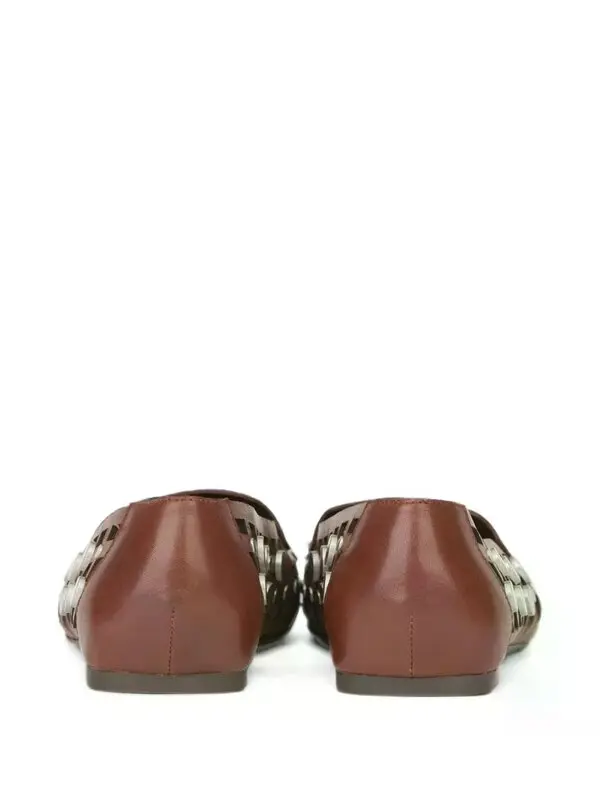 Ash Bali Stud-embellished Cut-out Loafers