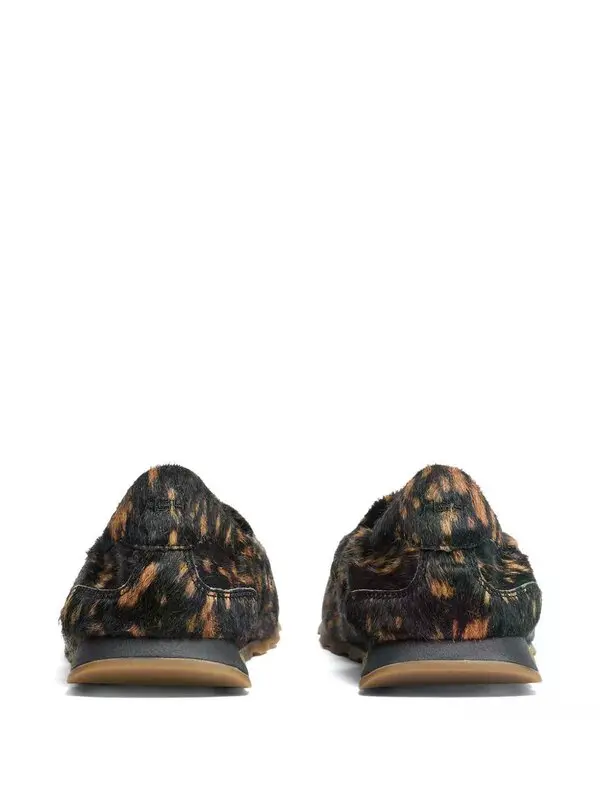 Ash Kriss Leopard-print Pony-hair Loafers