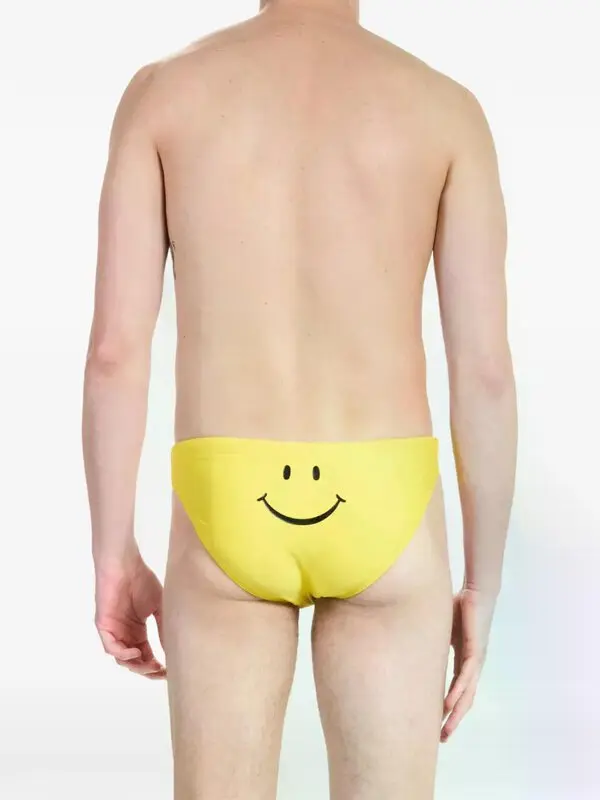 Moschino Smiley® Logo-print Swimming Briefs