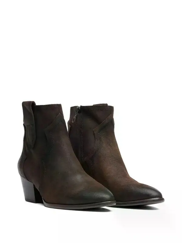 Ash Flare Suede Coboy Boots