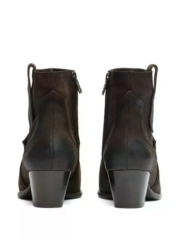 Ash Flare Suede Coboy Boots