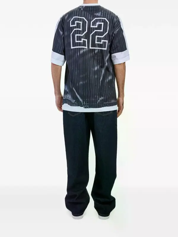 Moschino Trompe-l’œil Football T-shirt