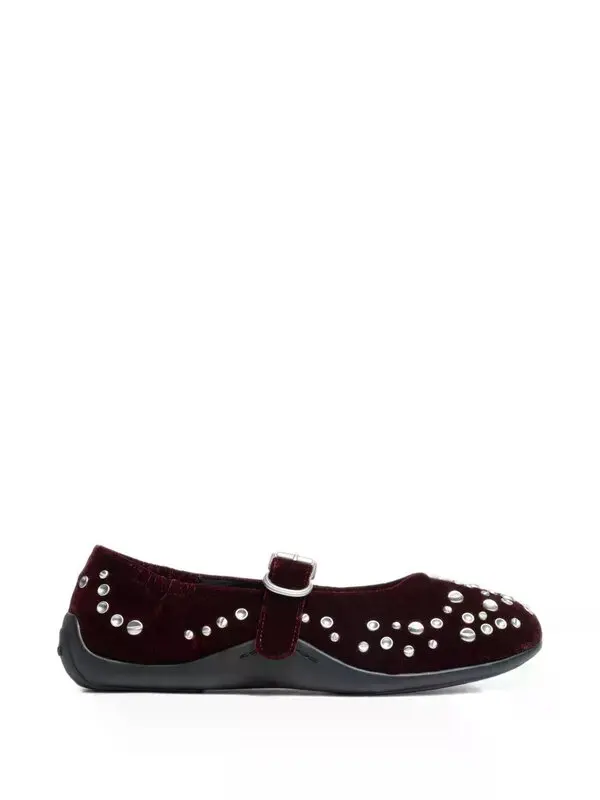 Ash Mimosa Studded Ballet Flats