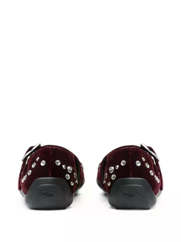 Ash Mimosa Studded Ballet Flats