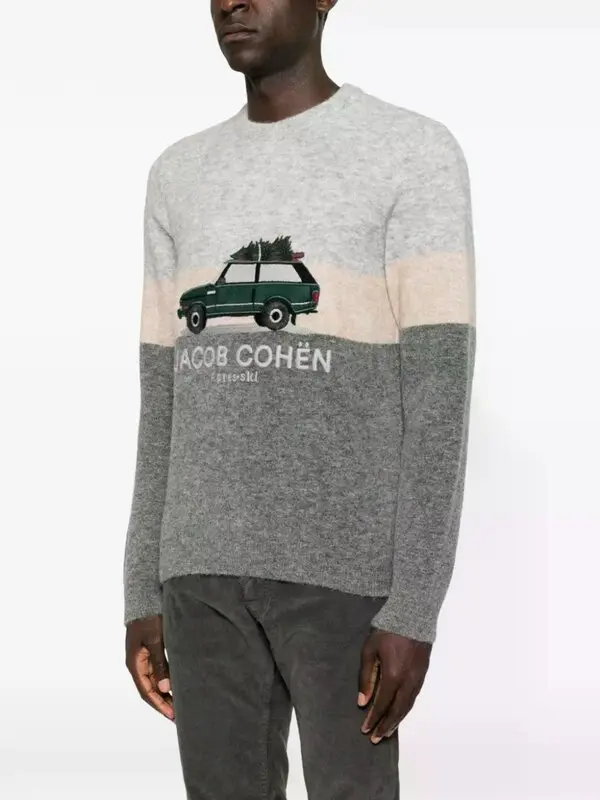 Jacob Cohen Après-ski Intarsia-knit Sweater