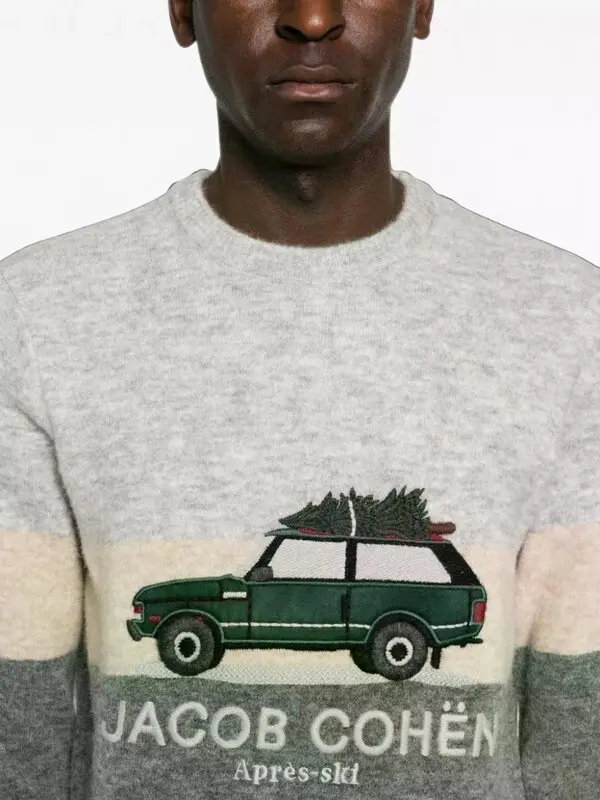 Jacob Cohen Après-ski Intarsia-knit Sweater