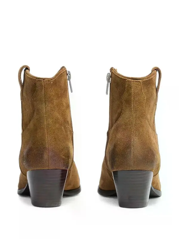 Ash Fame Suede Cowboy Boots