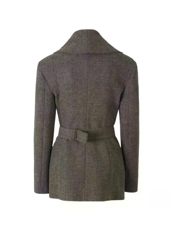 Magda Butrym Belted Shawl-collar Blazer