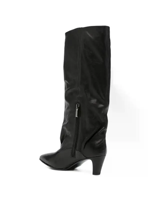 BRUNO PREMI Pointed-toe Slouchy Boots