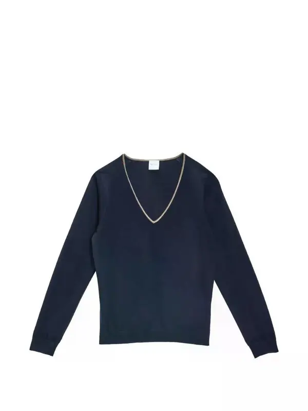 Paul Smith Signature Stripe V-neck Sweater