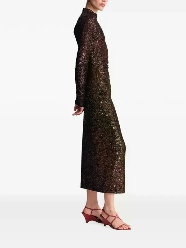 Cara Cara Ryan Sequin-embellished Midi Dress