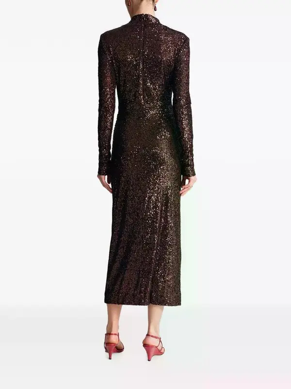 Cara Cara Ryan Sequin-embellished Midi Dress