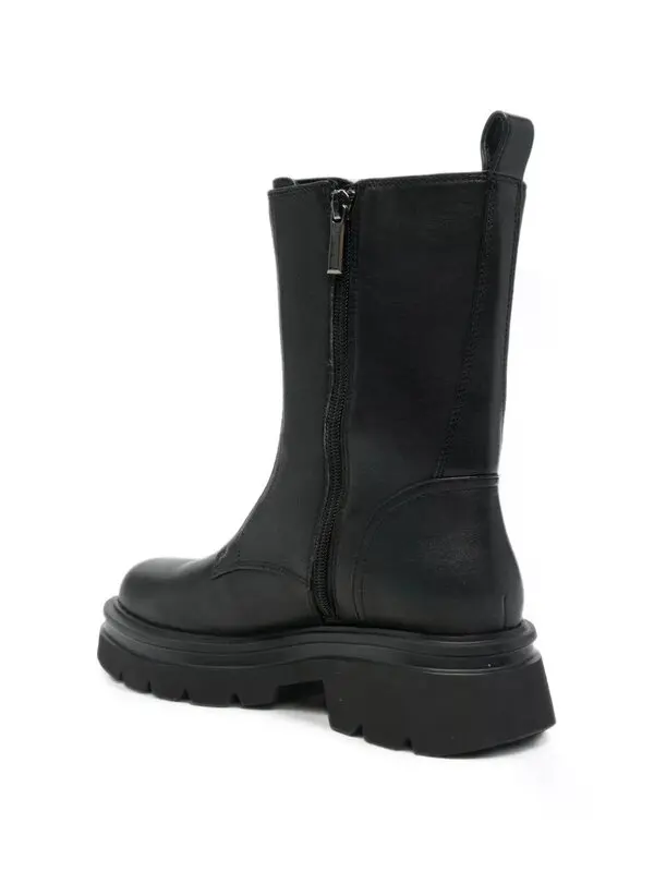 BRUNO PREMI Front-zip Chunky-sole Boots