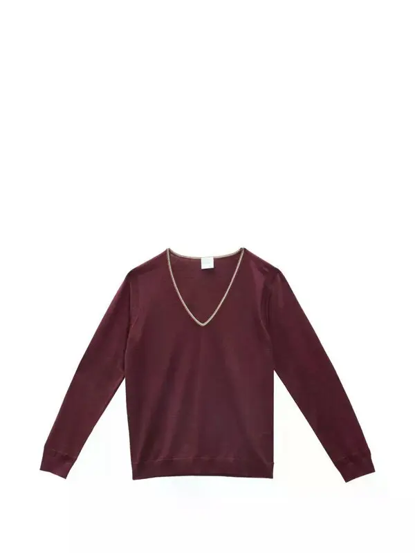 Paul Smith Signature Stripe V-neck Sweater