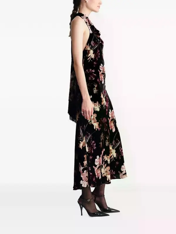 Cara Cara Fara Floral-print Dress