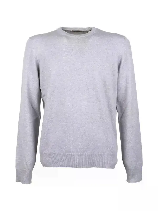 GRAN SASSO Crew-neck Long-sleeve Sweater
