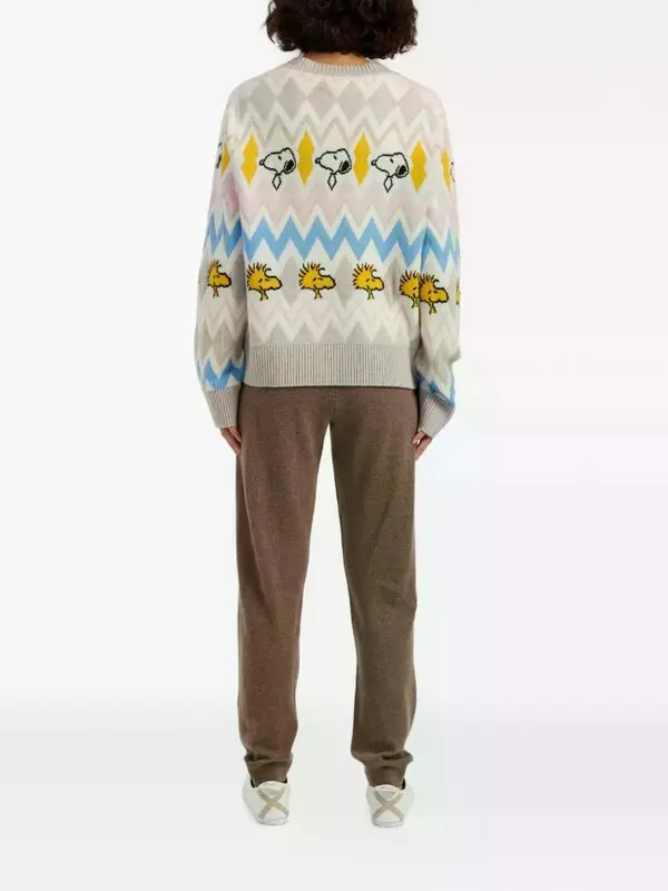 Chinti & Parker Snoopy Fair Isle Sweater