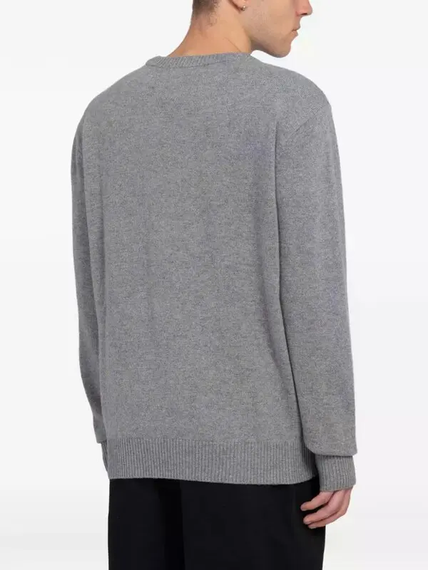 MINIMUM Roland Crew-neck Ribbed-trim Sweater