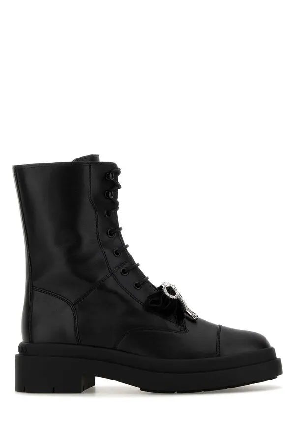 JIMMY CHOO Leather Averi Boots