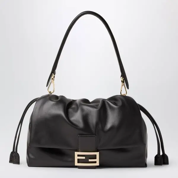 Fendi Baguetteâ® Soft Large Bag - Black