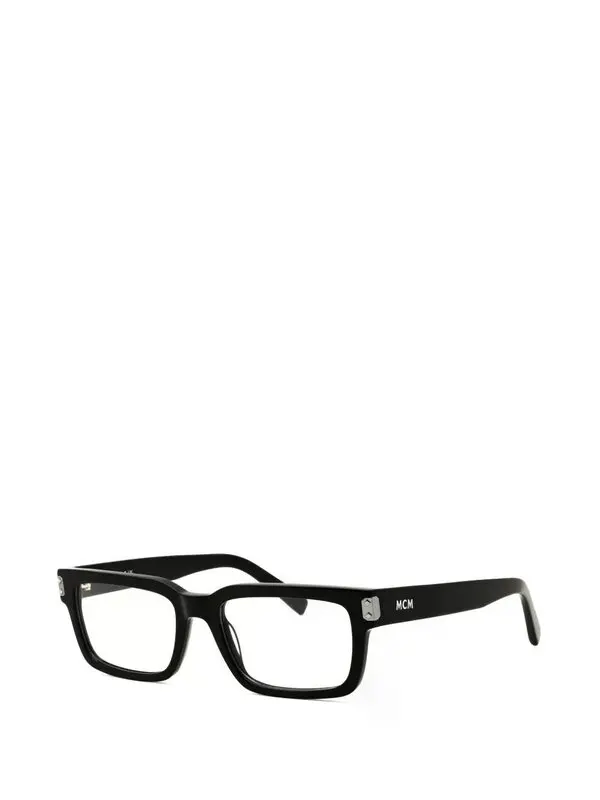 Mcm Rectangle-frame Glasses - Black