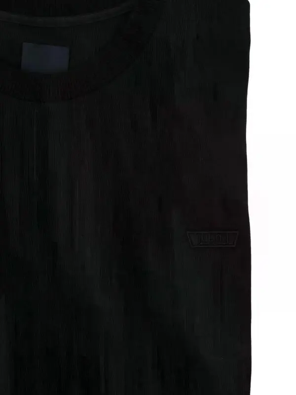 JUUN.J Logo-patch Long-sleeved T-shirt