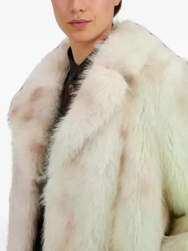 Herno Lynx-effect Faux-fur Coat