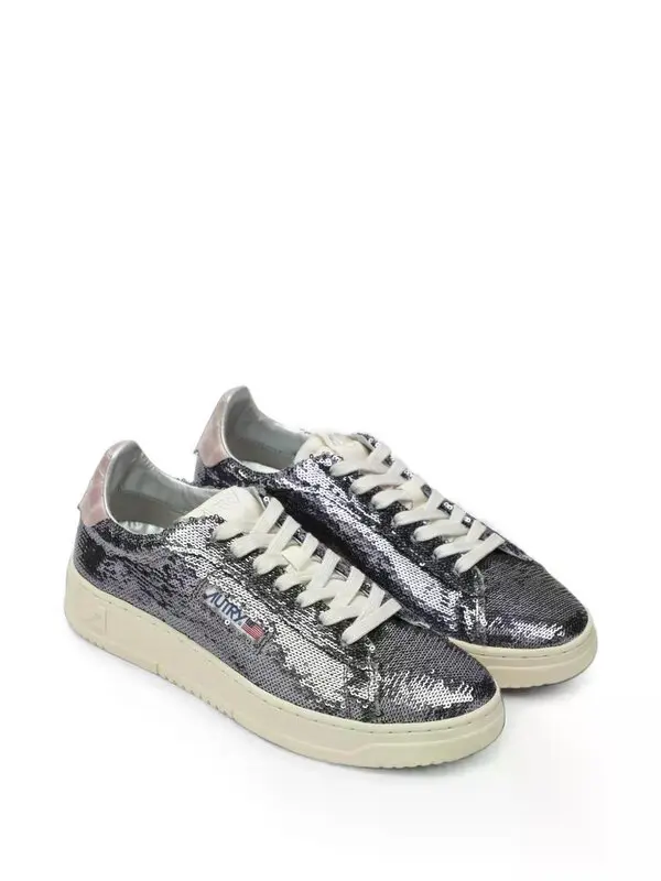AUTRY Dallas Sequin-embellished Sneakers