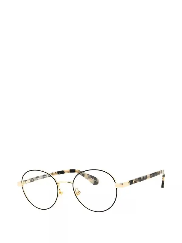 Kate Spade New York Marciann Round-frame Glasses - Black