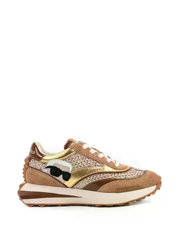 Karl Lagerfeld Ikonik-patch Panelled Sneakers