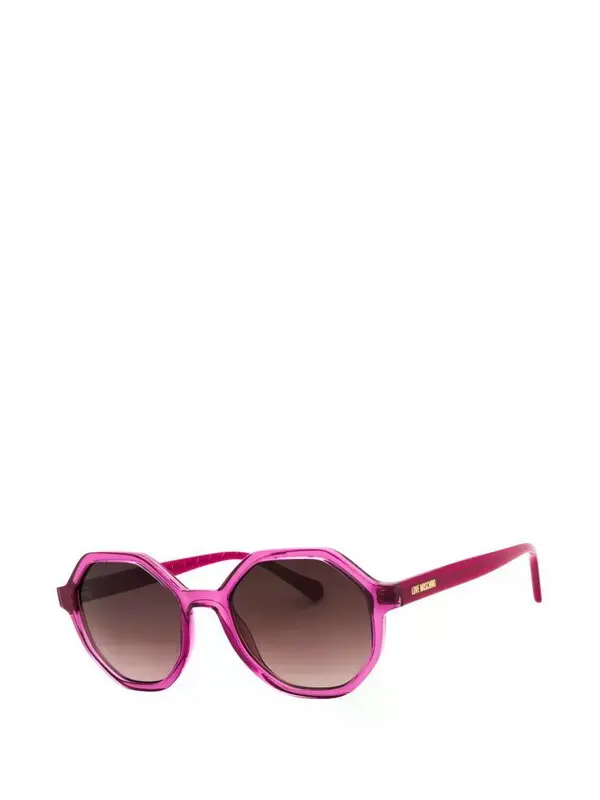 Moschino Geometric-frame Sunglasses