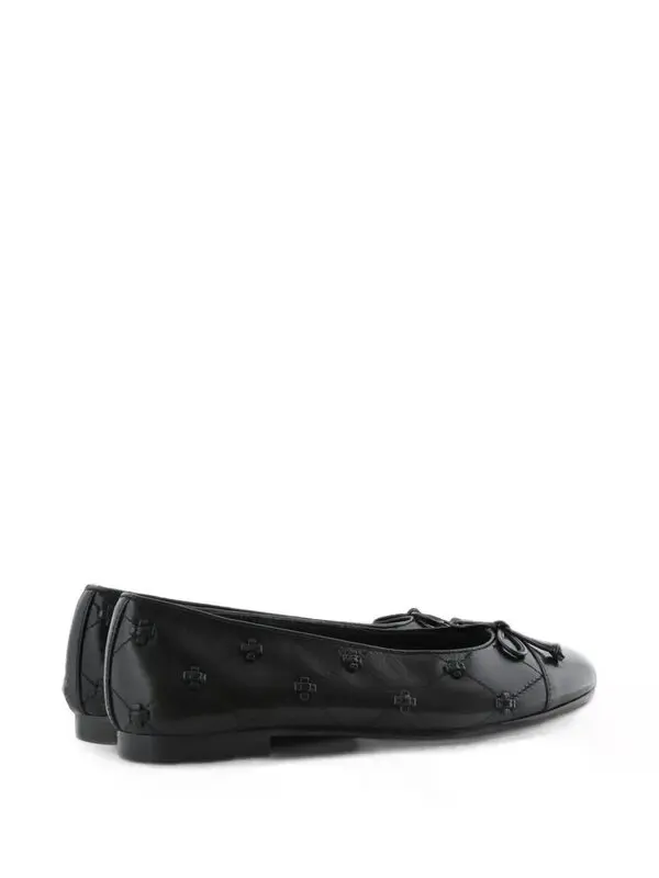 Tory Burch Bunny Knot Cap-toe Ballet Flat